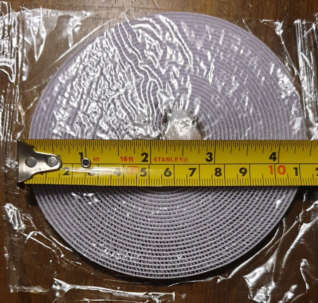 New Velcro self-adhesive sticky tape (one side velcro, one side peel ...