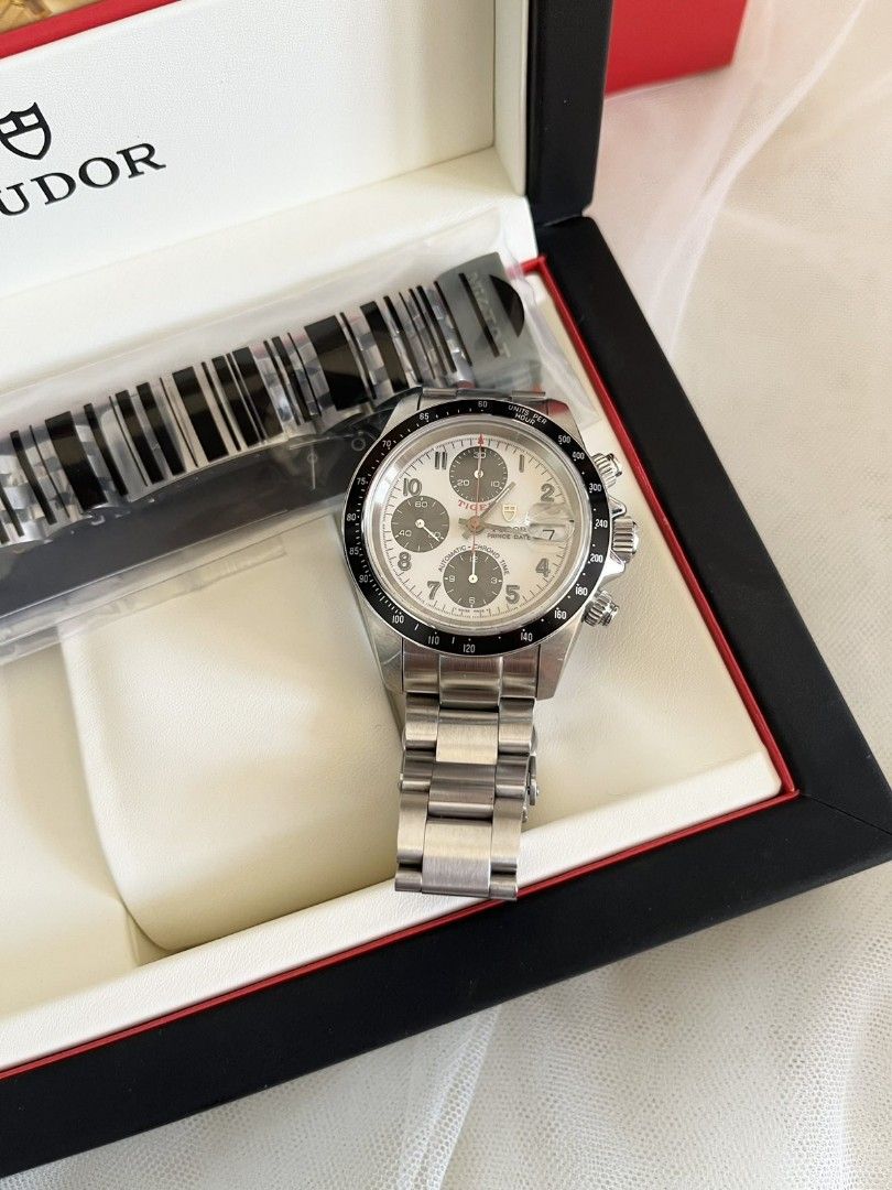Nice Rare Tudor Prince Date 79260 "Tiger Woods" Chronograph Automatic ...