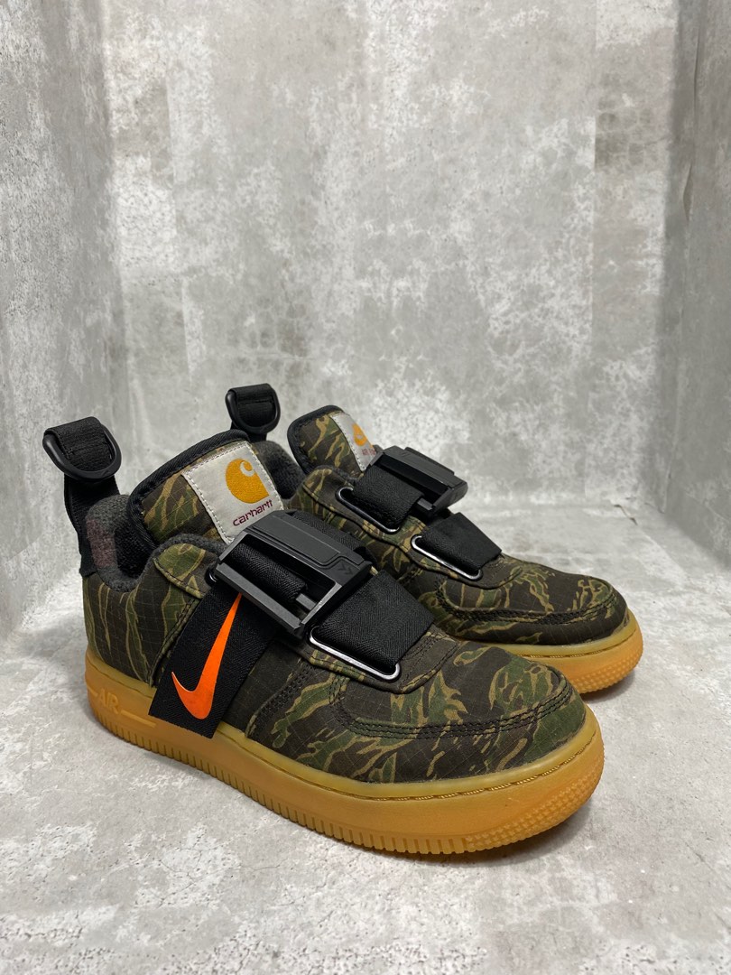 Nike Airforce 1 Utility Low - Carhartt WIP, Women's Fashion, Footwear ...