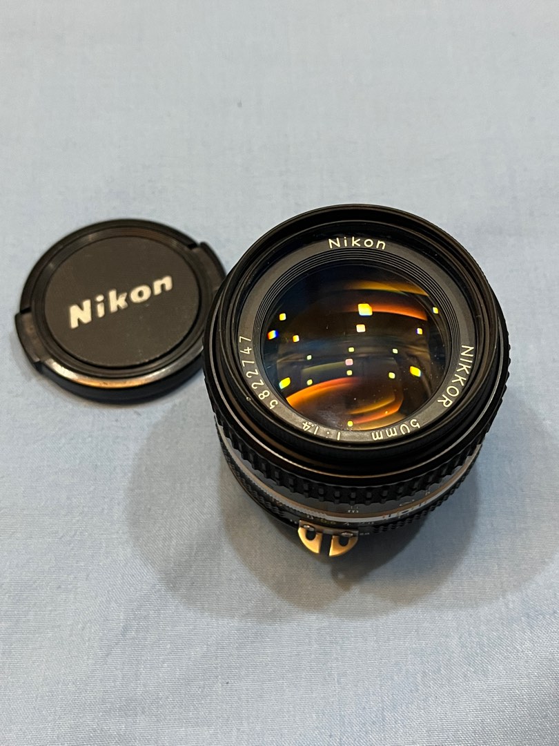 Nikon AIS 50mm f1.4, Photography, Lens & Kits on Carousell