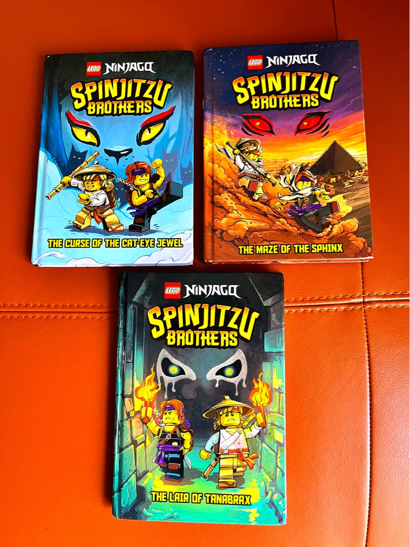 Ninjago Spinjitzu Brothers books, Hobbies & Toys, Books & Magazines ...