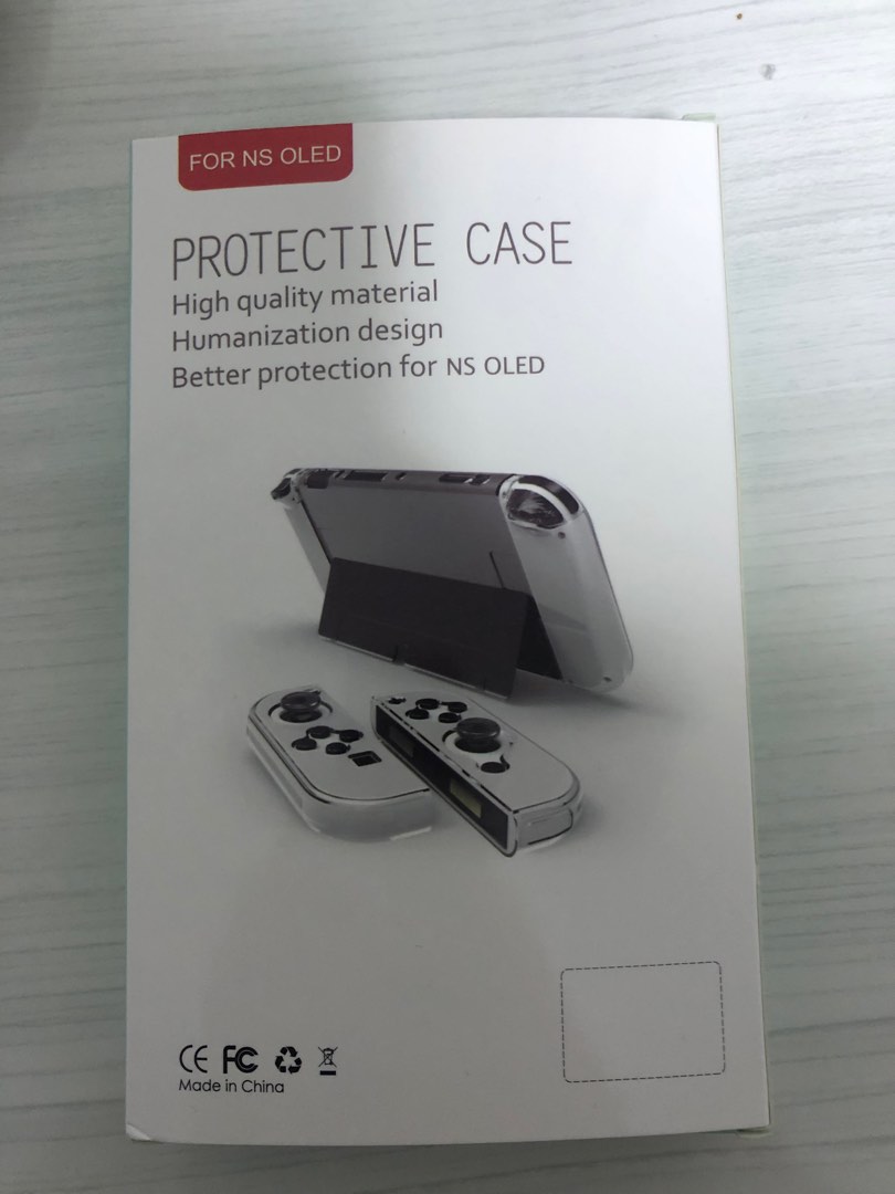 Nintendo Switch OLED Casing - Transparent, Video Gaming, Gaming ...