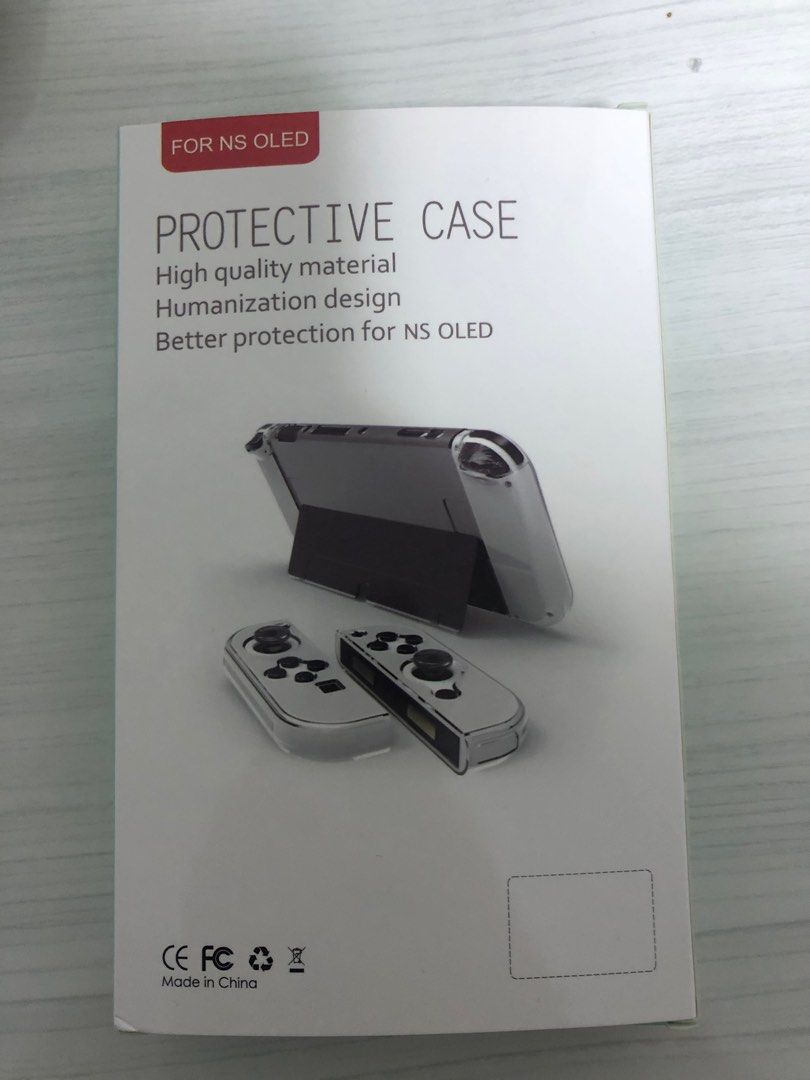 Nintendo Switch OLED Casing - Transparent, Video Gaming, Gaming ...