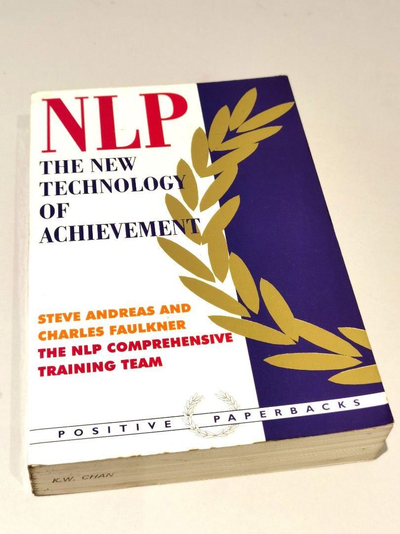 NLP The New Technology Of Achievement Book By Steve Andreas Charles Faulkner, Hobbies & Toys ...