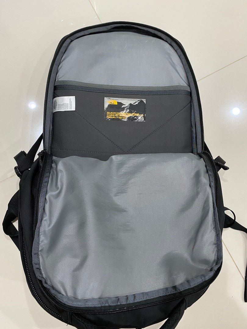 North Face Router TNF Black (Cordura Fabric) 17” Laptop Backpack, Men's ...