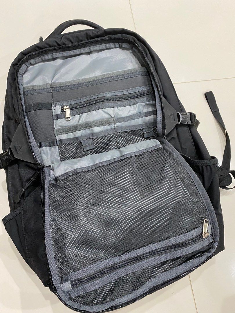 North Face Router TNF Black (Cordura Fabric) 17” Laptop Backpack, Men's ...