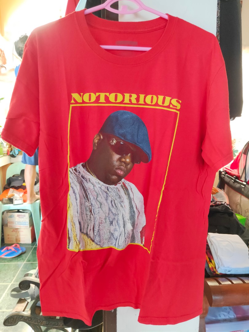 Notorious B.I.G Rap Tee, Men's Fashion, Tops & Sets, Tshirts & Polo ...