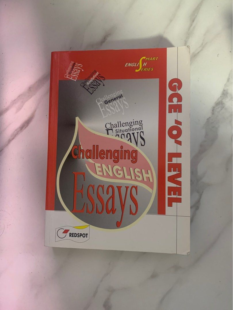 O level english sample essays, Hobbies & Toys, Books & Magazines ...