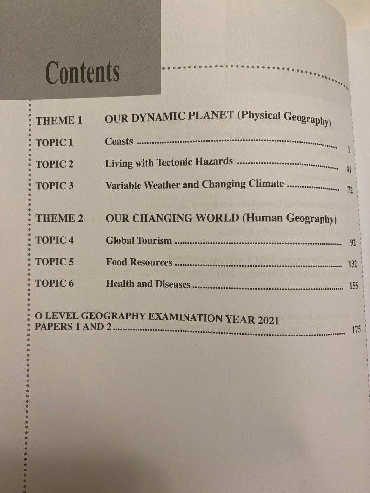 O Level Geography TYS, Hobbies & Toys, Books & Magazines, Assessment ...
