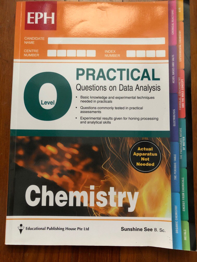 O Level Practical Questions on Data Analysis (Chemistry), Hobbies & Toys, Books & Magazines ...