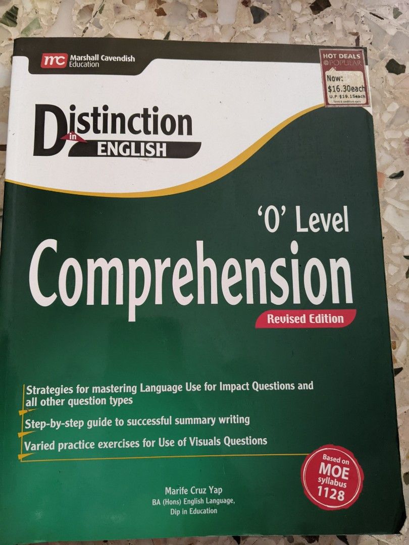 O Level TYS English, Hobbies & Toys, Books & Magazines, Assessment ...