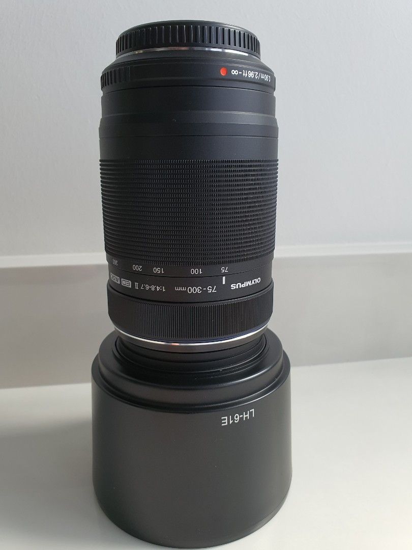 Olympus 75-300 II Lens, Photography, Lens & Kits on Carousell