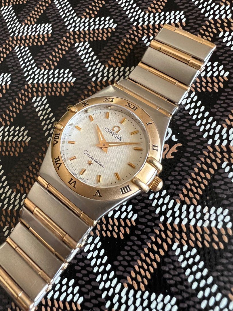 Omega Constellation Two Tone, Luxury, Watches on Carousell