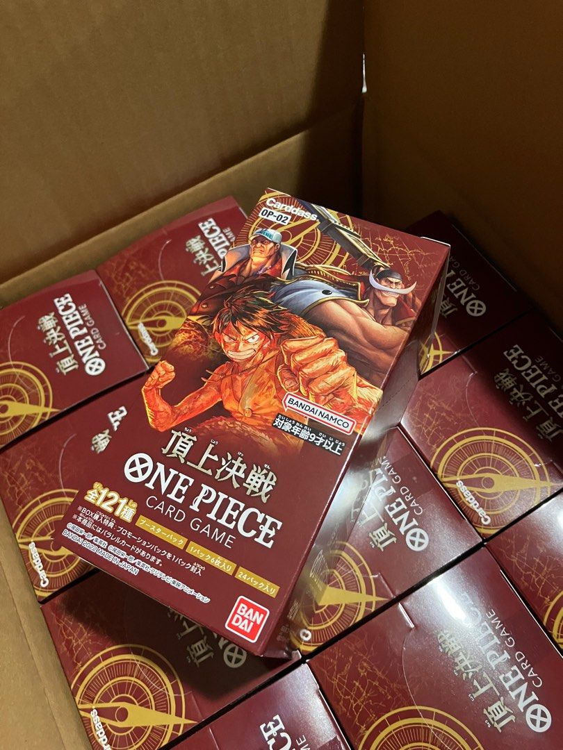 OP 02 One Piece Booster Box OPTCG , Hobbies & Toys, Toys & Games on ...
