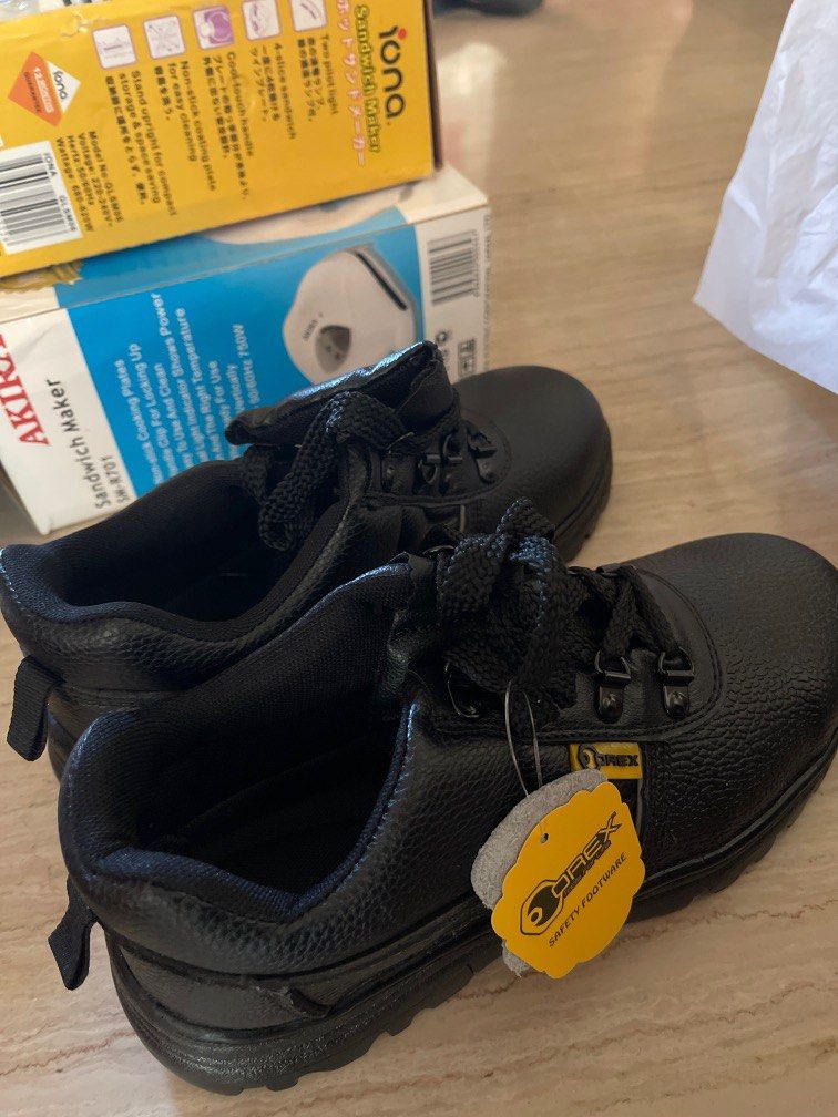 Orex safety shoe, Men's Fashion, Footwear, Boots on Carousell