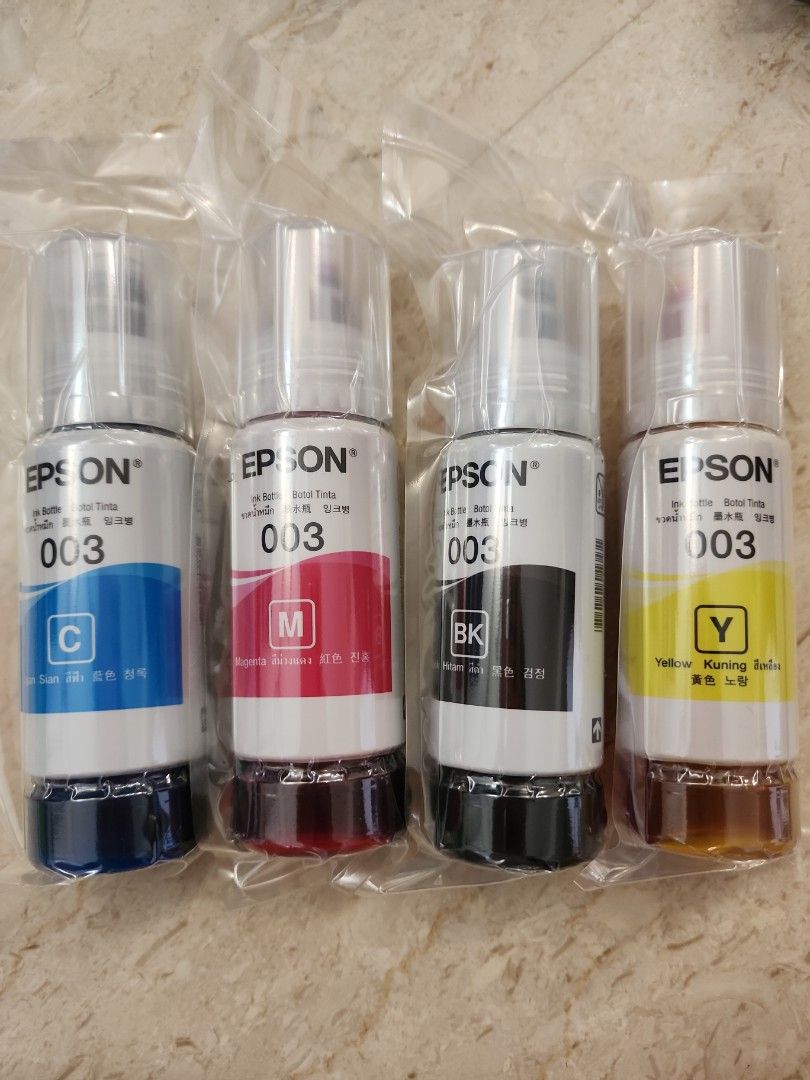 Original ecotank printer ink 003, Computers & Tech, Printers, Scanners ...