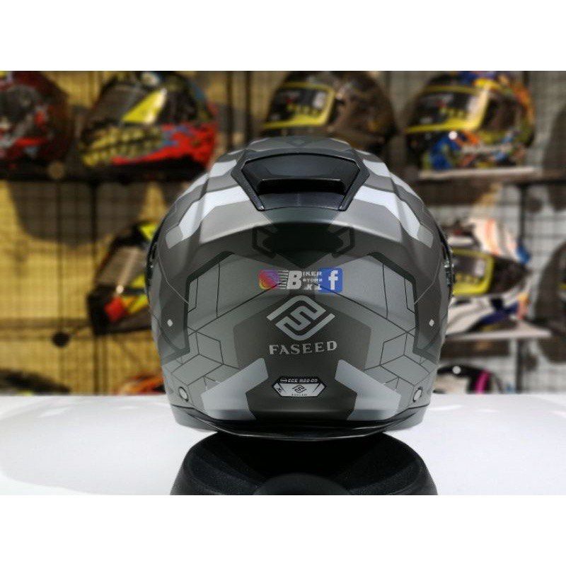 Original Faseed F-909 Adventure Modular Helmet, Motorcycles, Motorcycle Apparel on Carousell