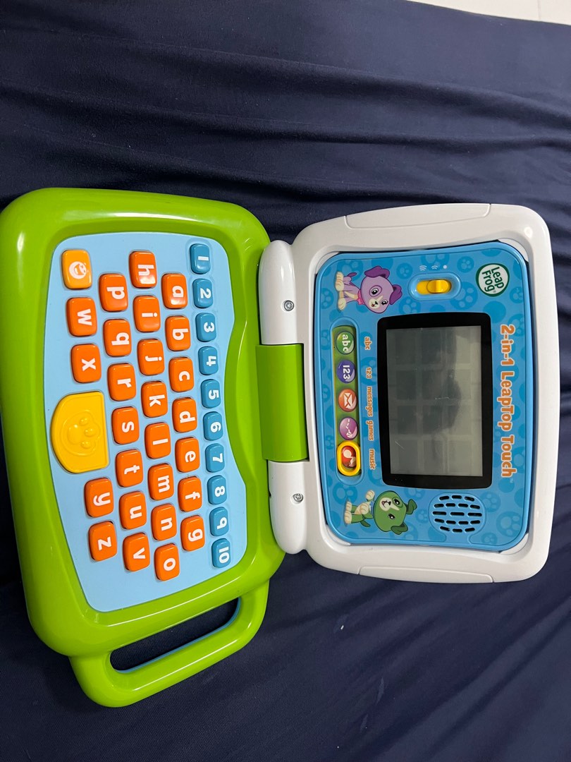 Original LeapFrog 2-in-1 Toddler Laptop Tablet, Hobbies & Toys, Toys ...