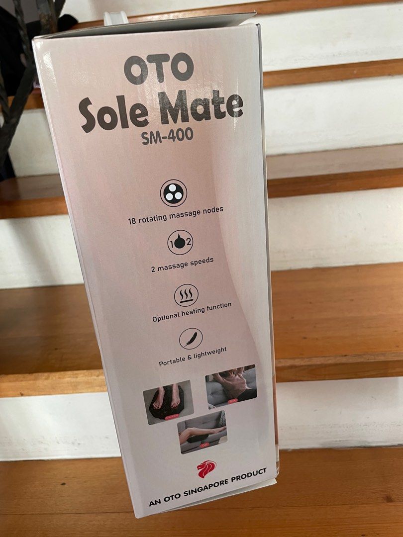 OTO Sole Mate SM-400 Foot Back Massager, Health & Nutrition, Massage Devices on Carousell
