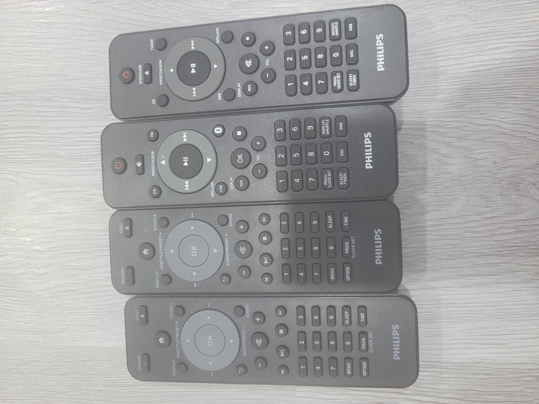 Philips audio system remote control, TV & Home Appliances, TV ...