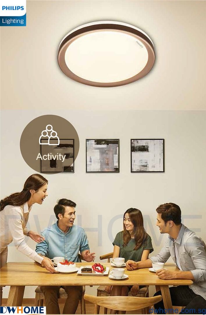 Philips LED Ceiling Light 36W CL513 Tunable Three Light Settings ...