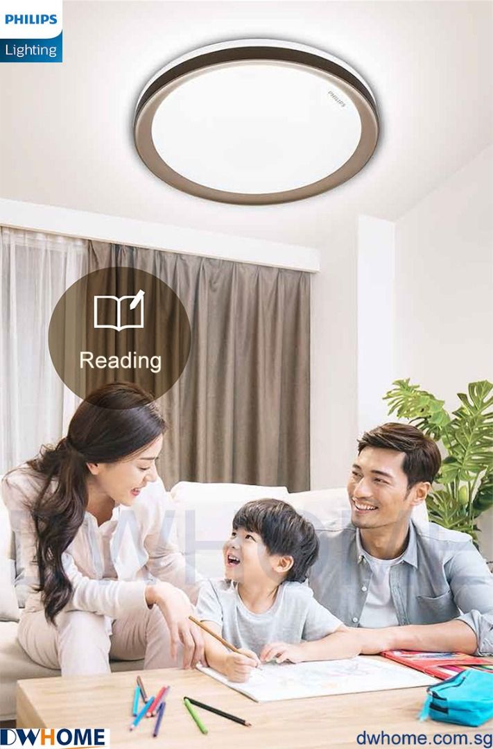 Philips LED Ceiling Light 36W CL513 Tunable Three Light Settings ...