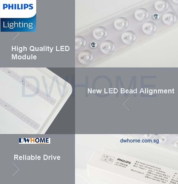 Philips LED CL828 Ceiling Light Round Tunable Light With AIO Remote ...