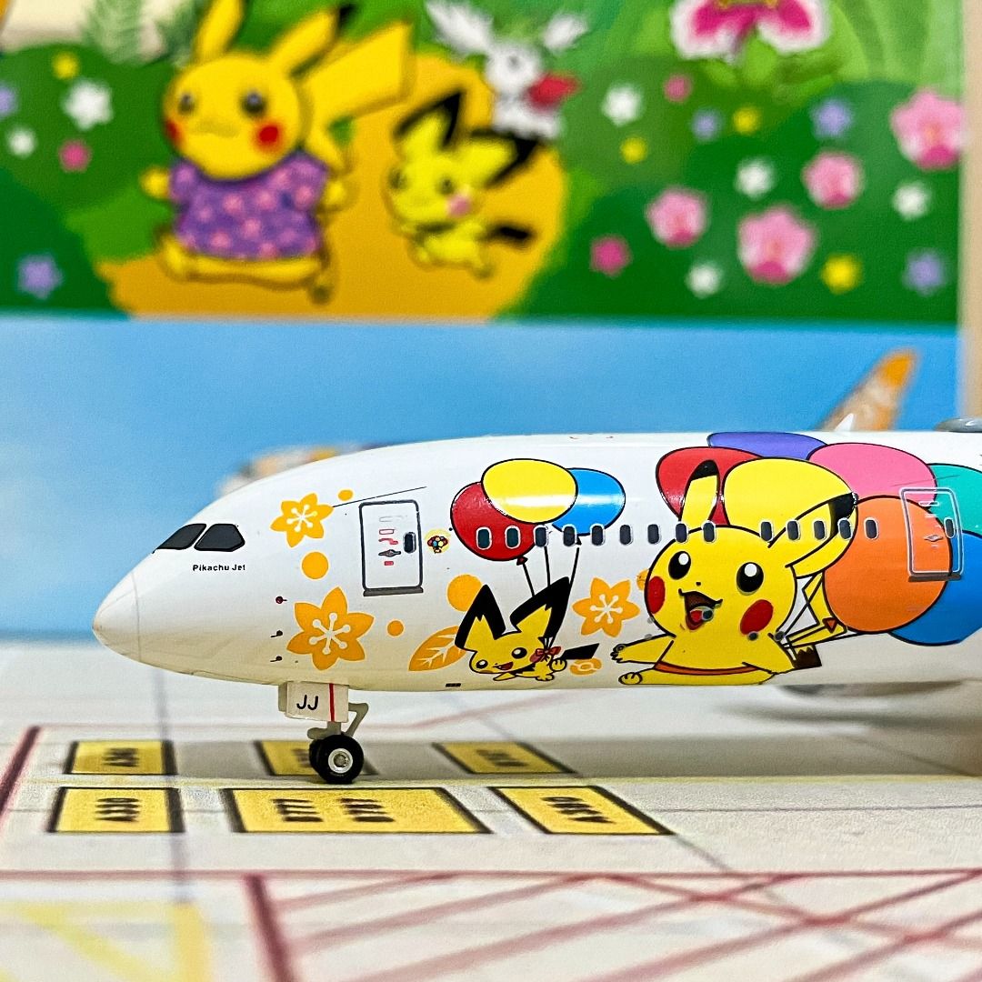 PHOENIX MODEL FLYSCOOT SCOOT BOEING 787-9 DREAMLINER 9V-OJJ POKEMON 1: ...
