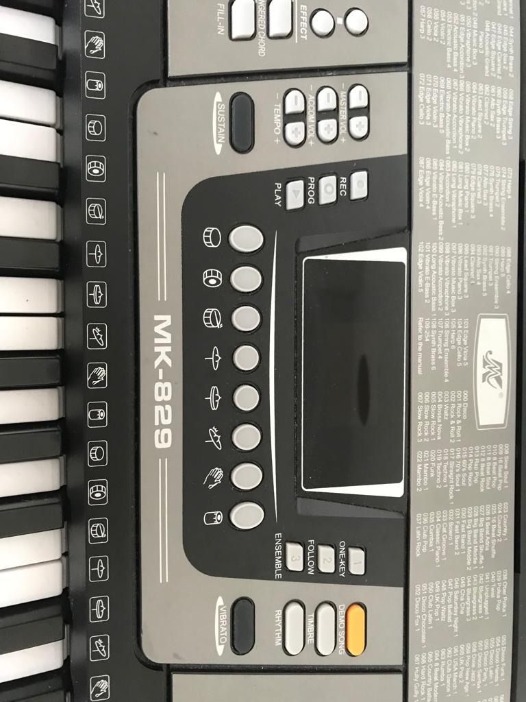 Piano Full Keyboard MK-829, Hobbies & Toys, Music & Media, Musical ...