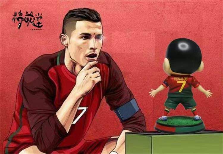 [PO] Crayon Shin Chan X Cristiano Ronaldo, Hobbies & Toys, Toys & Games ...