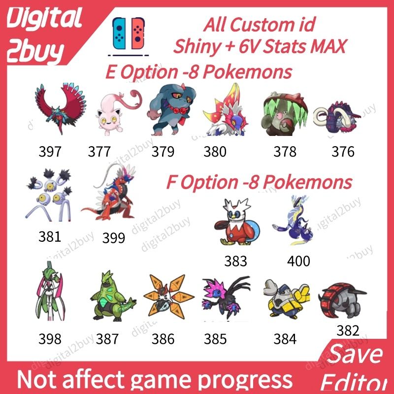 Pokemon Scarlet Link Trade Pokemon Violet 6V Link Trade Save Edit Save ...