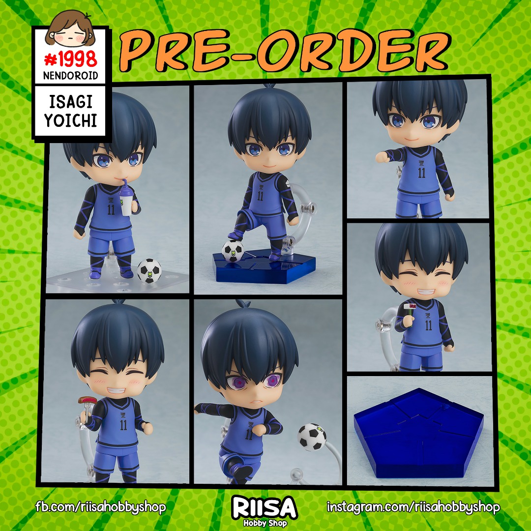 (Preorder) Nendoroid 1998 Isagi Yoichi, Hobbies & Toys, Toys & Games on ...