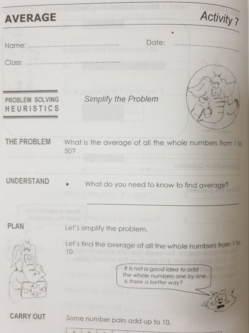 Problem Solving Heuristics for PSLE Mathematics, Hobbies & Toys, Books ...