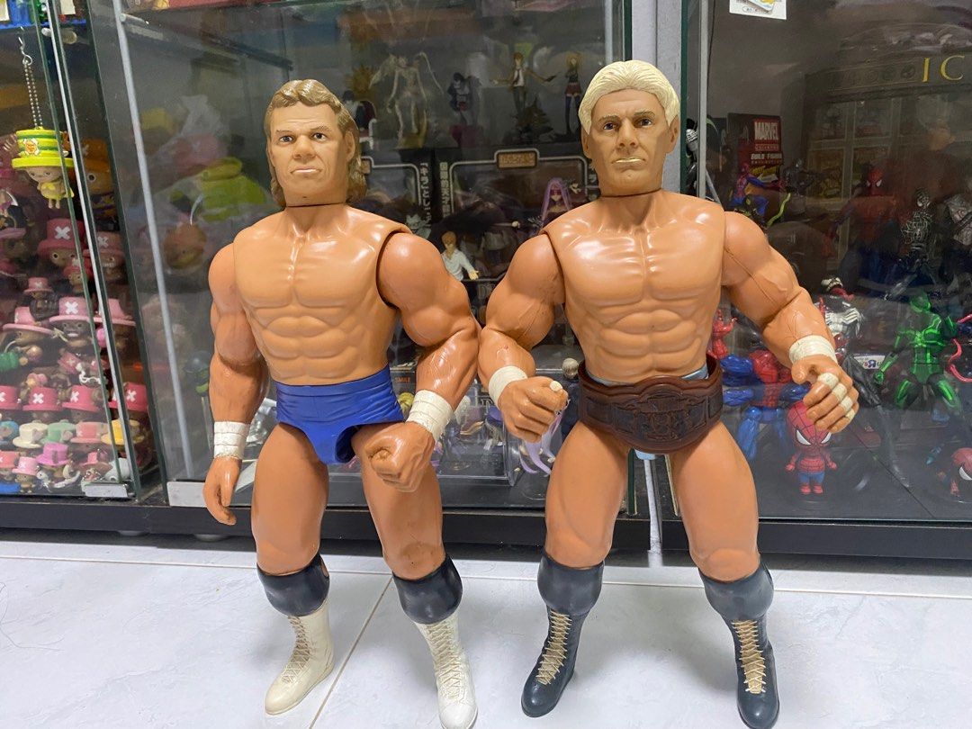 Rare Huge 1990 Galoob WCW Superstars Ric Flair and Lex Luger 14 Inch Figure 27C, Hobbies & Toys ...