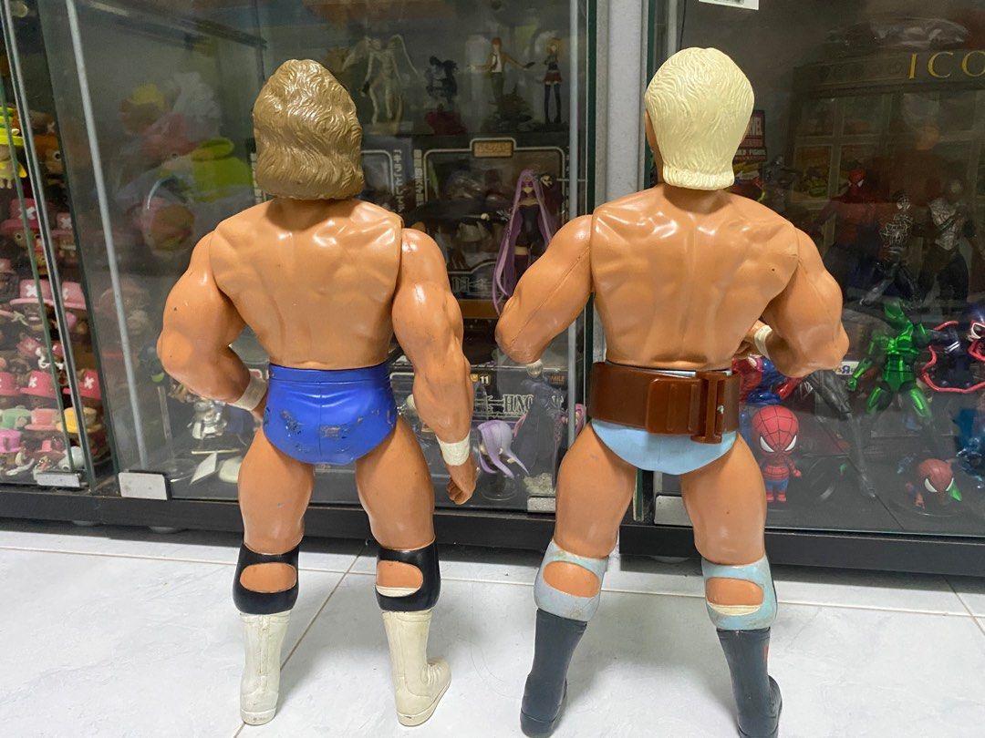 Rare Huge 1990 Galoob WCW Superstars Ric Flair and Lex Luger 14 Inch Figure 27C, Hobbies & Toys ...