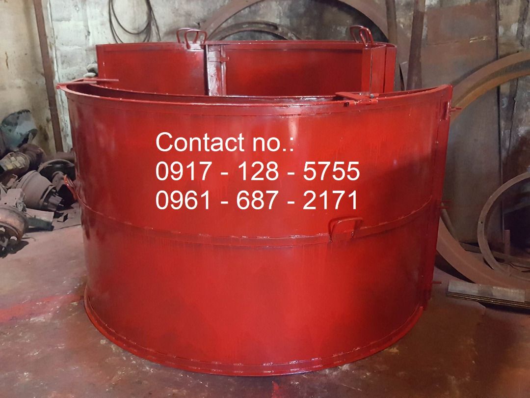 RCP Culvert Pipe Mold, Commercial & Industrial, Construction & Building Materials on Carousell