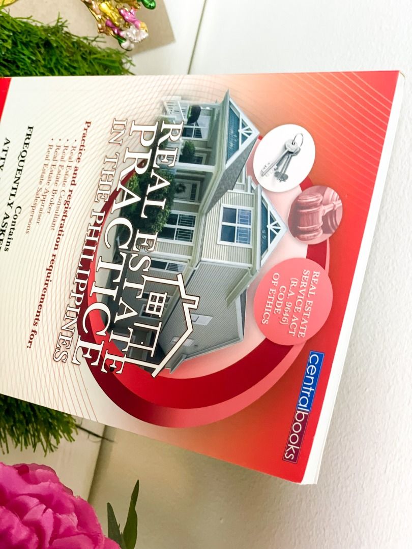 Real Estate Practice In the Philippines for Broker Reviewer, Consultant ...