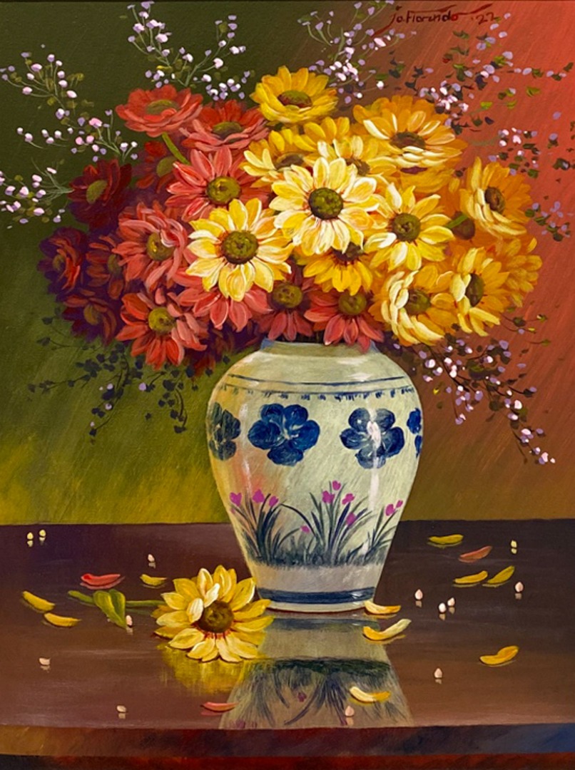 Red Yellow Petals - Angelito "Jo" Florendo, Hobbies & Toys, Stationary ...