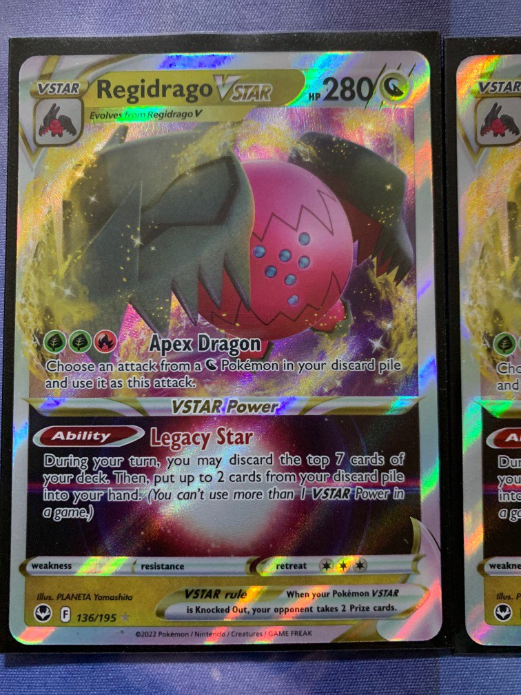 Regidrago V star, Hobbies & Toys, Toys & Games on Carousell