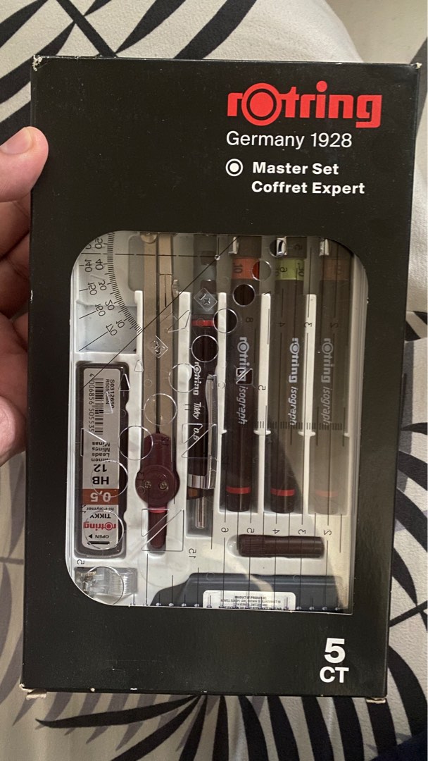 Rotring Master Set, Hobbies & Toys, Stationary & Craft, Art & Prints on ...