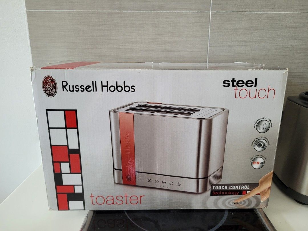 Russell Hobbs Steel Touch Toaster touch control, TV & Home Appliances ...
