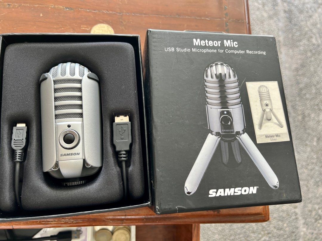 Samson Meteor Microphone, Audio, Microphones on Carousell