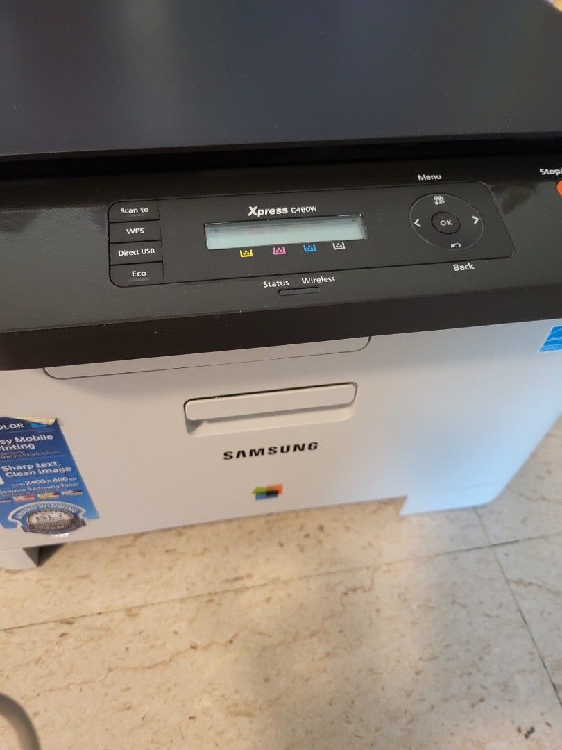 Samsung Xpress C480W multifunction printer, Computers & Tech, Printers ...