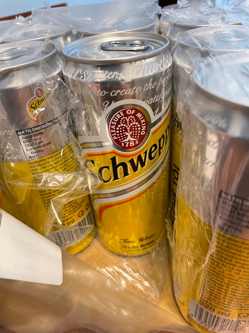 Schweppes Tonic Water - CASE 22 X 330ml, Food & Drinks, Beverages on ...