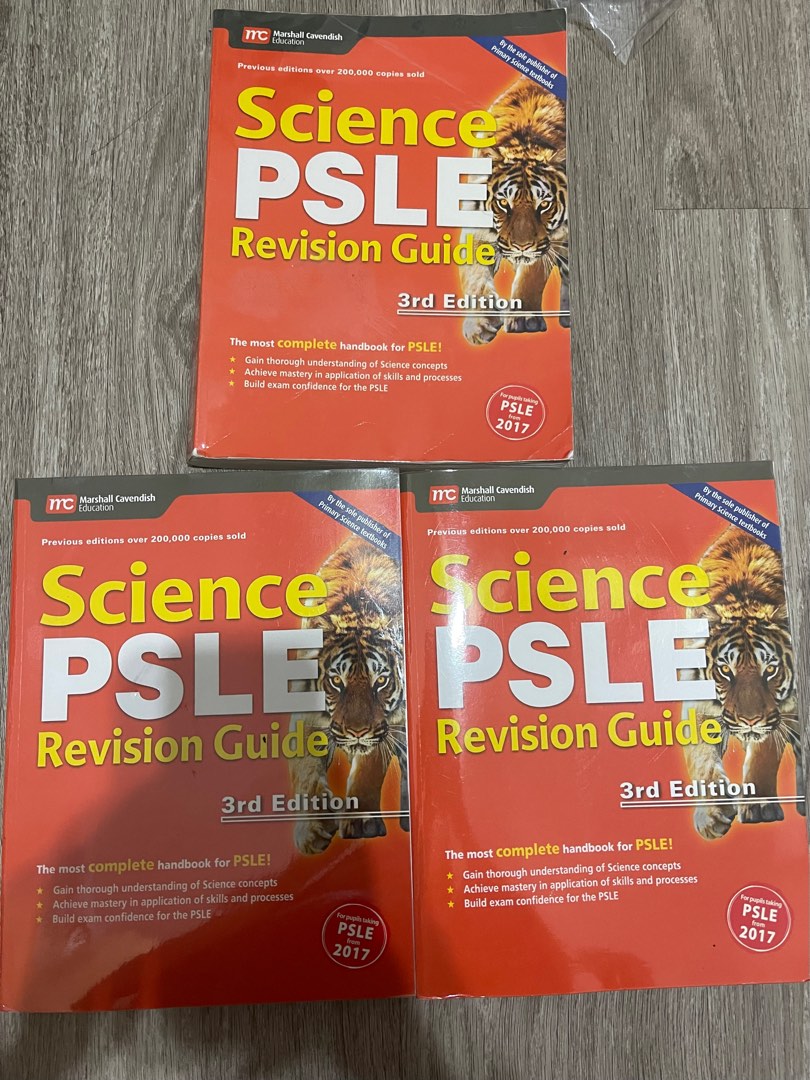 Science PSLE Revision Guide 3rd Edition, Hobbies & Toys, Books ...