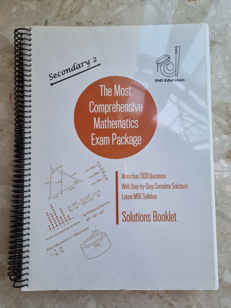 Sec 2 Mathematics, Hobbies & Toys, Books & Magazines, Assessment Books ...
