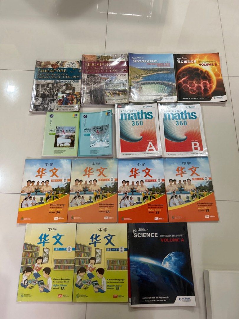 Secondary school textbooks, Hobbies & Toys, Books & Magazines ...