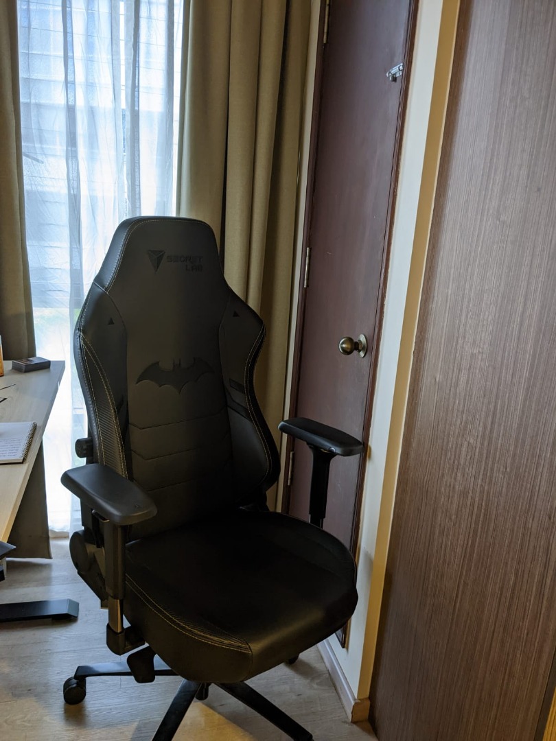 Secret Lab Batman Edition, Furniture & Home Living, Furniture, Chairs on Carousell