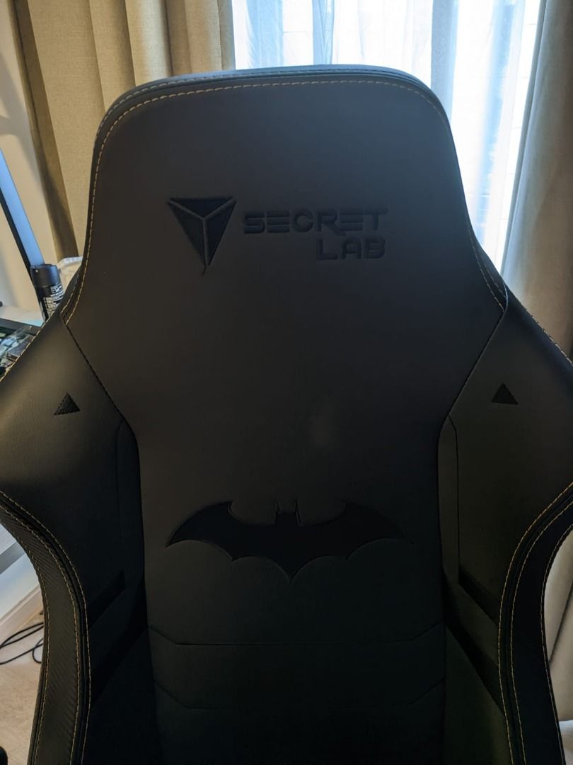 Secret Lab Batman Edition, Furniture & Home Living, Furniture, Chairs ...