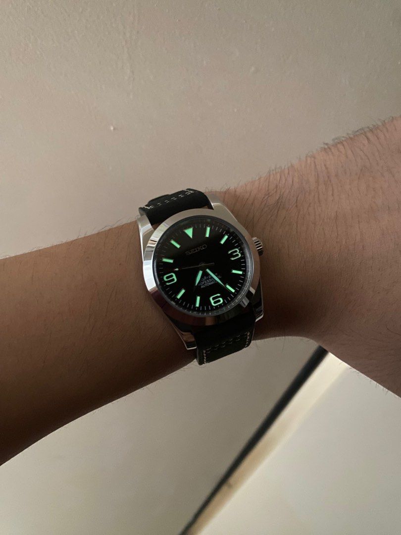 Seiko NH35 Explorer 1 Mod, Men's Fashion, Watches & Accessories ...
